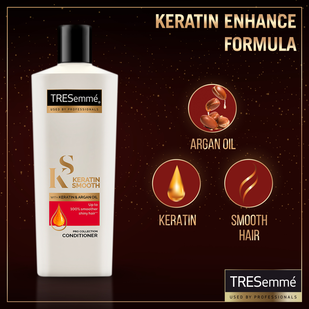Tresemme Conditioner Keratin Smooth & Straight - 170Ml - Flairs Fashion